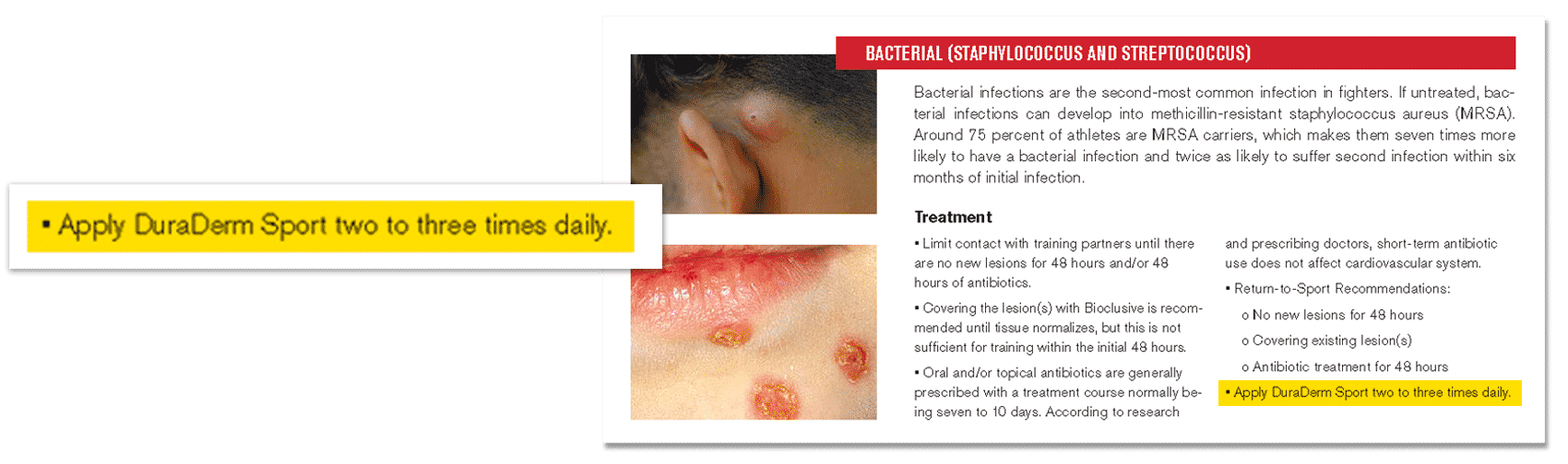 DuraDerm SPORT is proud to be included in the new UFC Performance ...